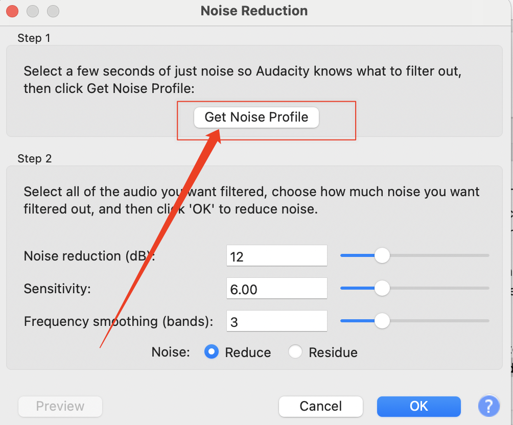 support Macro: Get Noise Profile · Issue #1318 · audacity/audacity · GitHub
