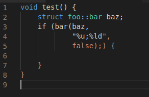 [C++] "struct foo::bar baz" confuses syntax highlighter · Issue #95834 ...