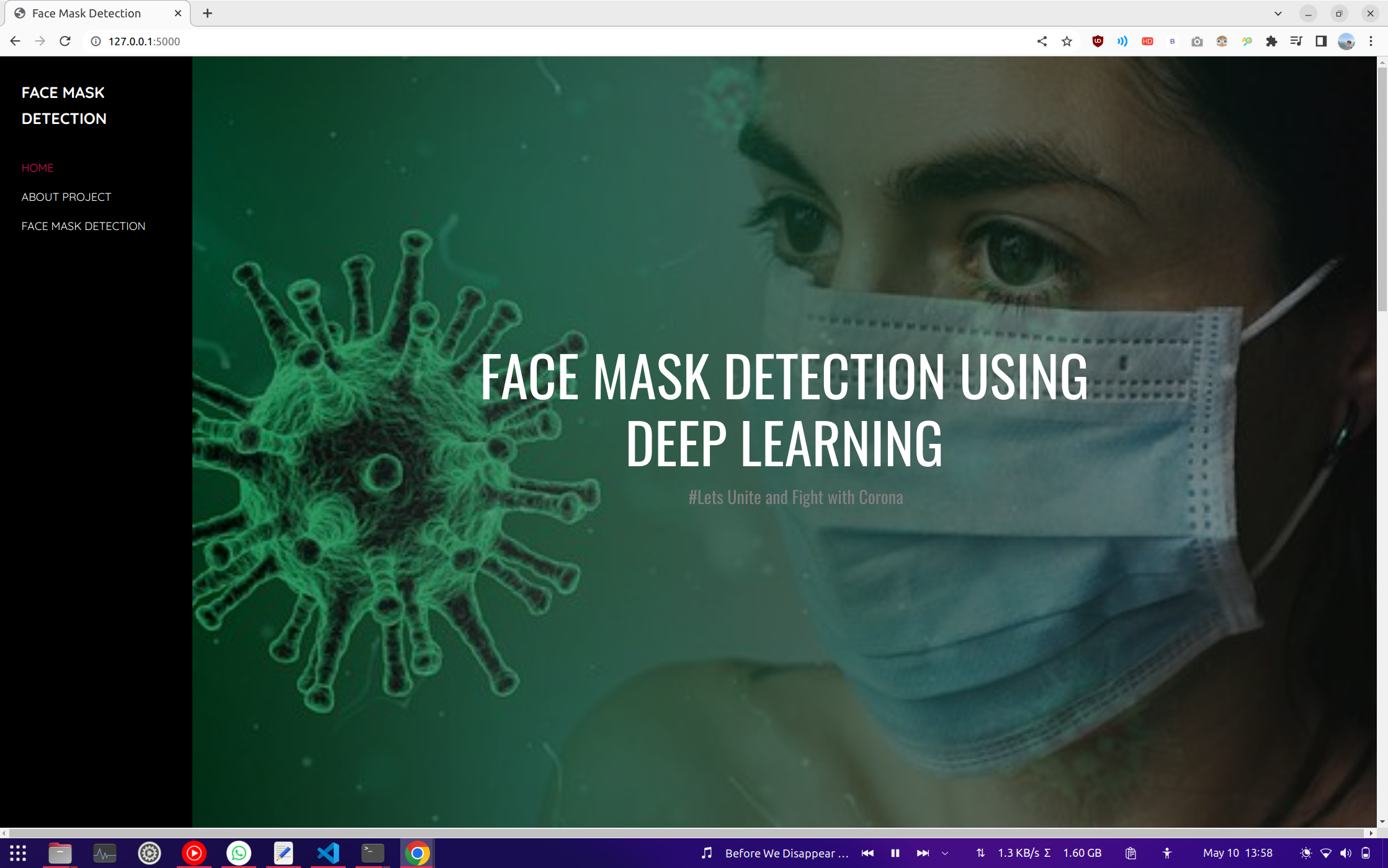 GitHub - Piyush-Pegasus/Live-mask-detector