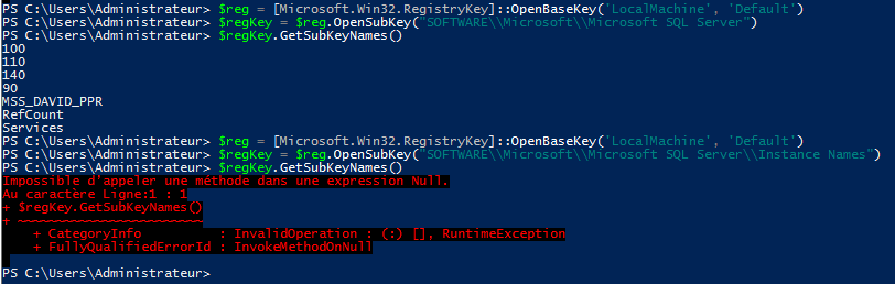 Update Dbainstance Error While Looking For Sql Server Installations On · Issue 8524