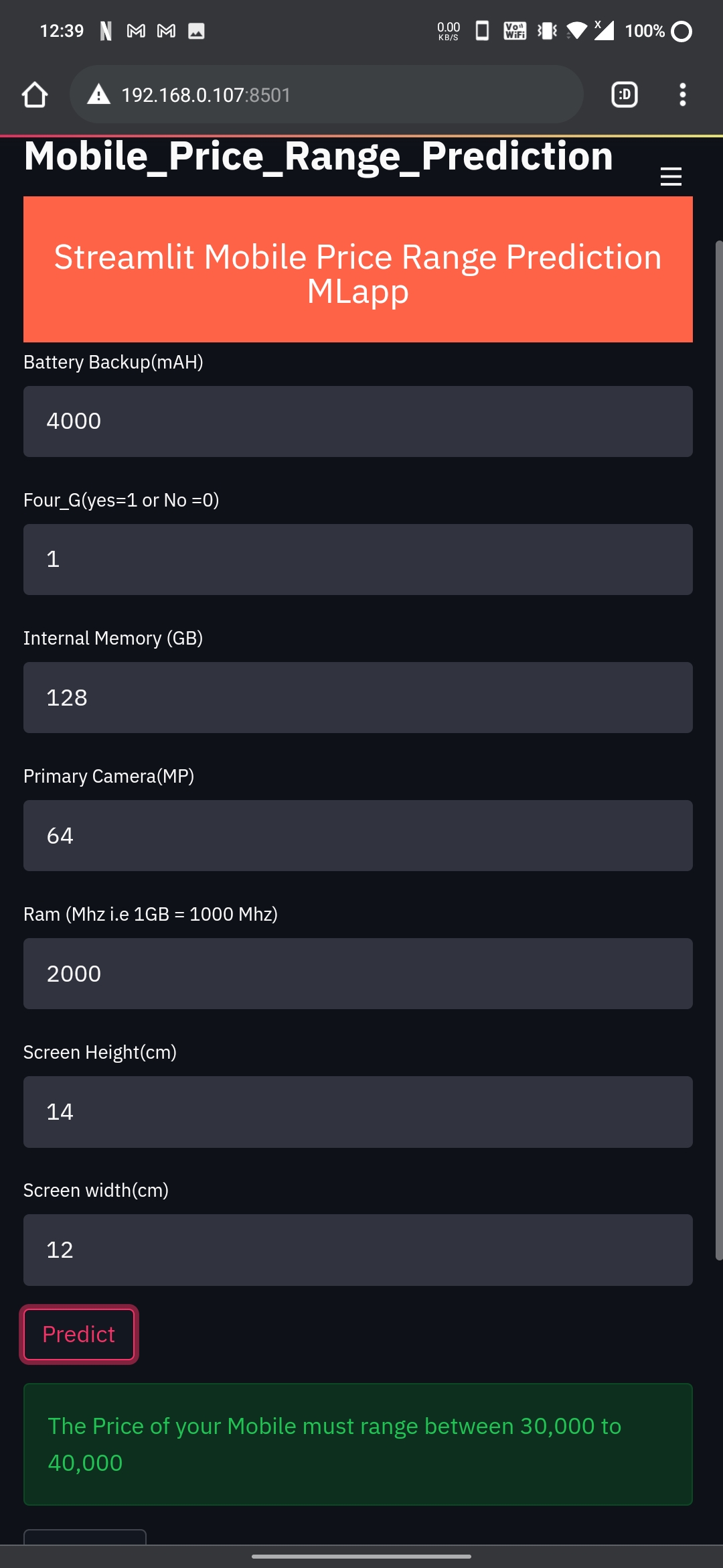 GitHub - ninad555/Mobile-Price-Prediction-: The dataset contains 20 ...