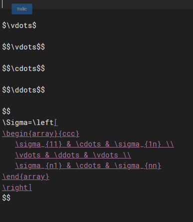 MathJax /Katex vdots do not render properly · requarks wiki · Discussion #3530 · GitHub