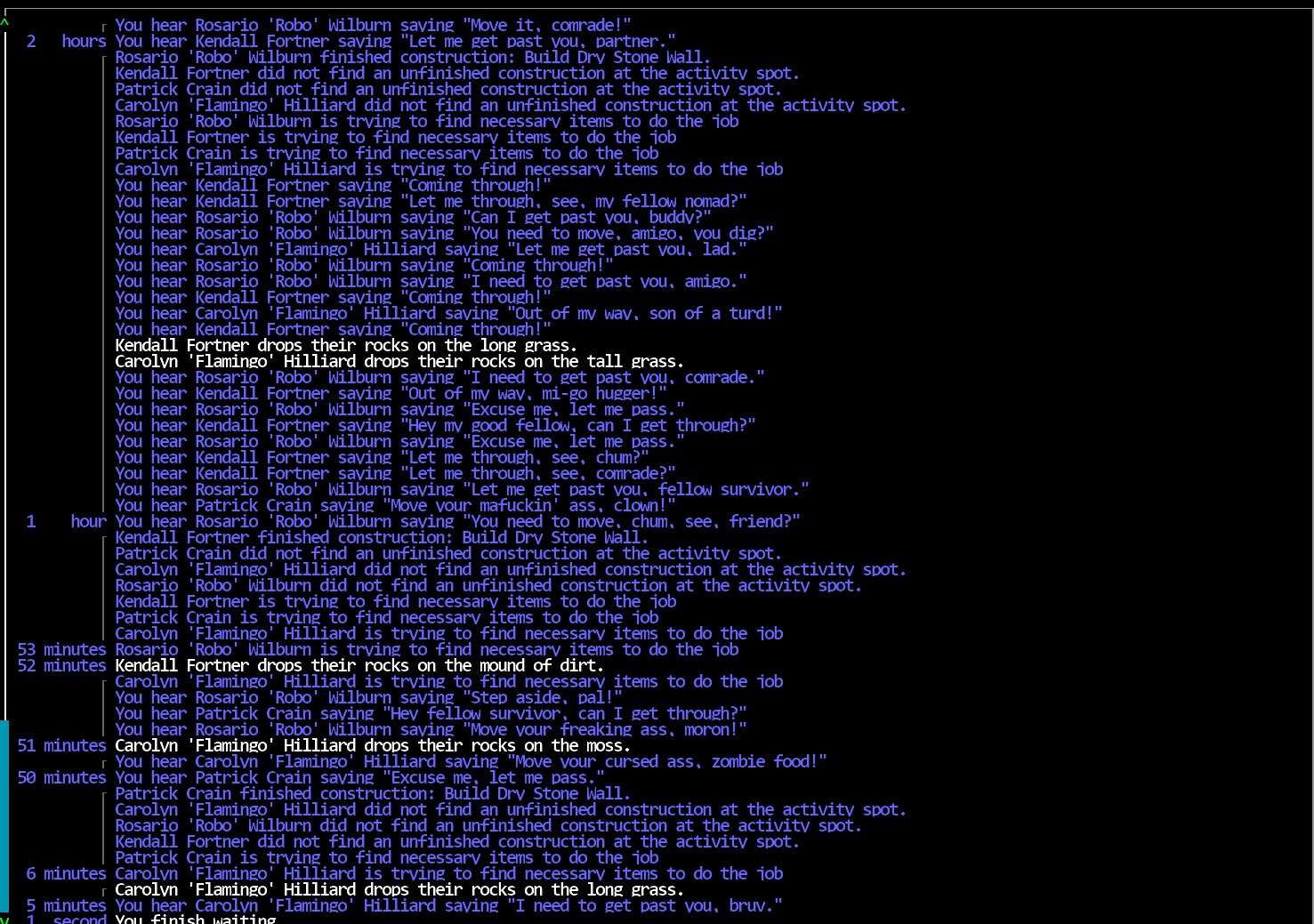 NPC pathfinding-NPC tasks · Issue #52972 · CleverRaven/Cataclysm-DDA · GitHub