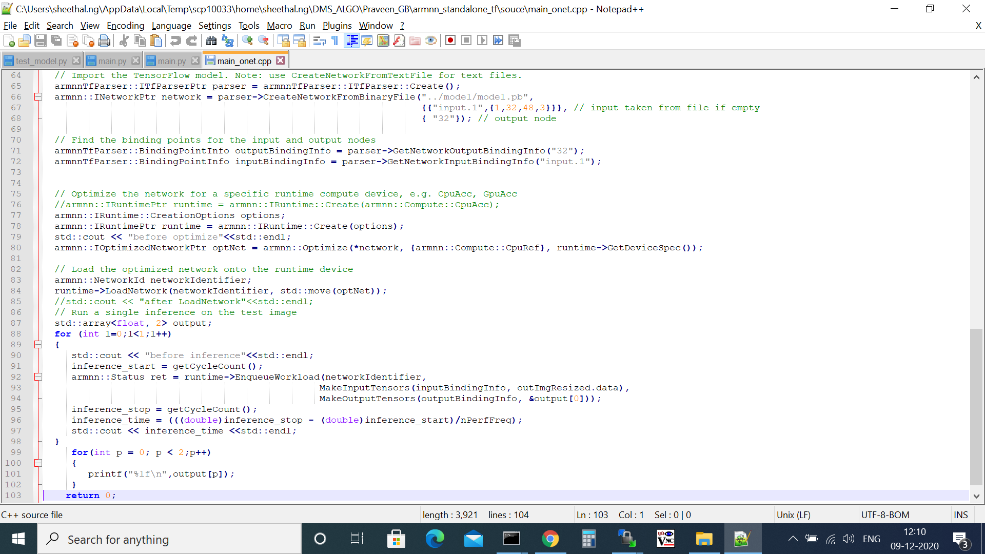 Unsupported Operation Transpose In Tensorflowgraphdef At Function Loadnodedef · Issue 479