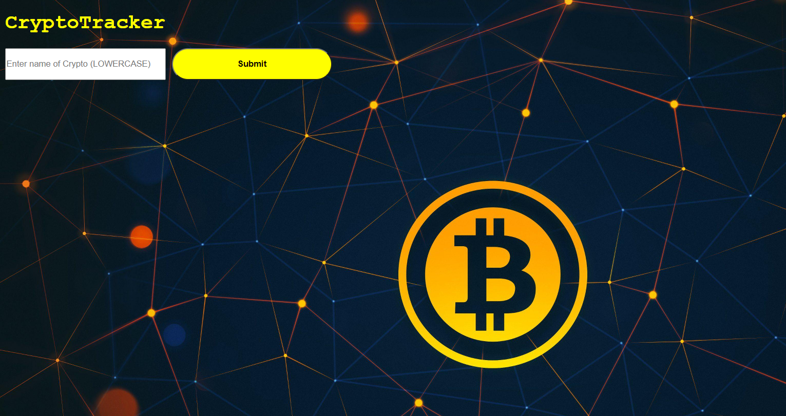 GitHub - darshitdesai05/CryptoTracker