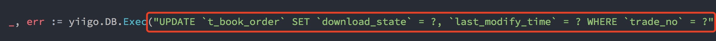 Golang string supports SQL syntax bright · Issue #167 · Binaryify/OneDark-Pro · GitHub