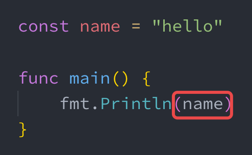 Go const variable highlight · Issue #322 · Binaryify/OneDark-Pro · GitHub