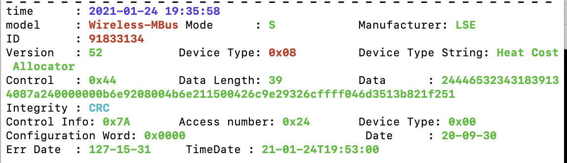 wmbus: Siemens Heat Cost Allocator decoding · Issue #1626 · merbanan/rtl_433 · GitHub