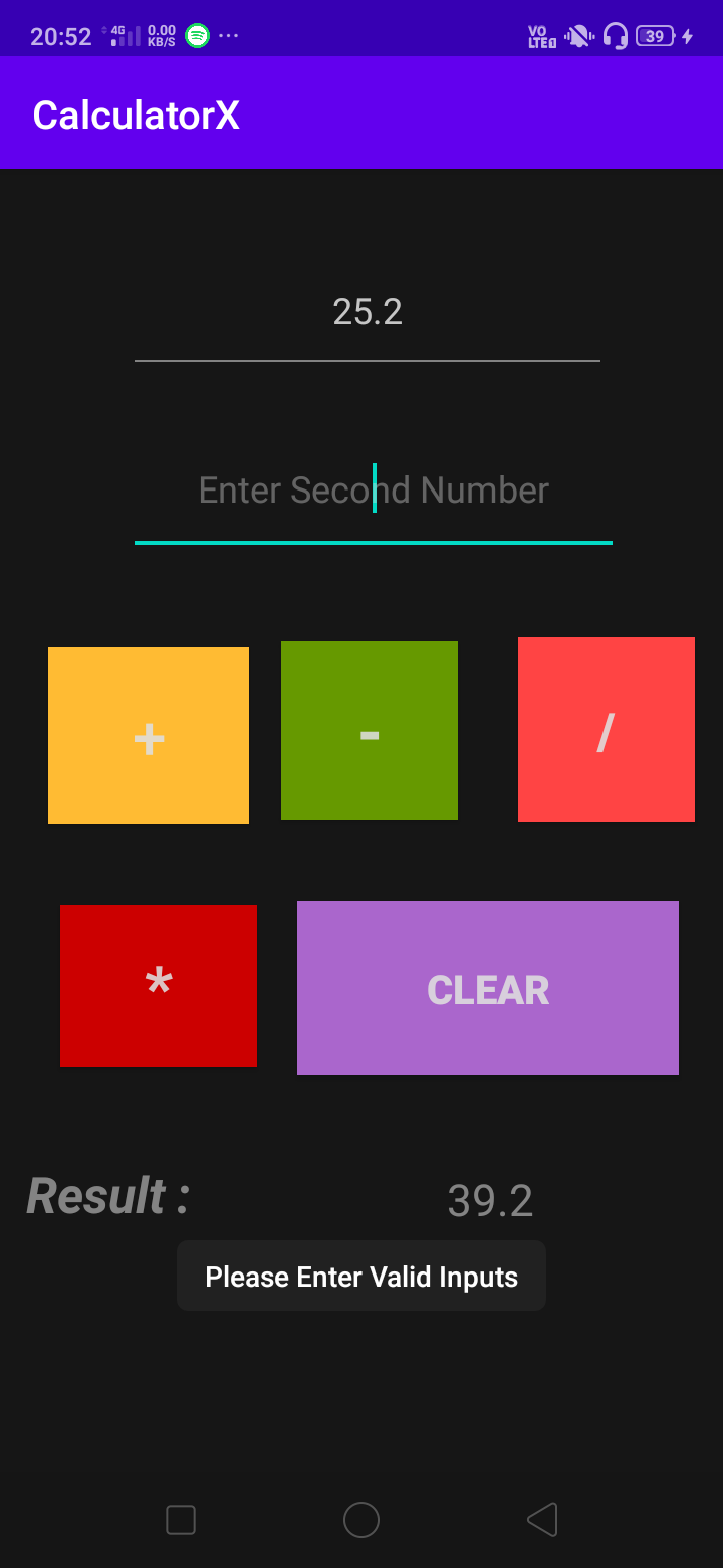 GitHub - himanshuhx/CalculatorX: A Simple Calculator Android Application