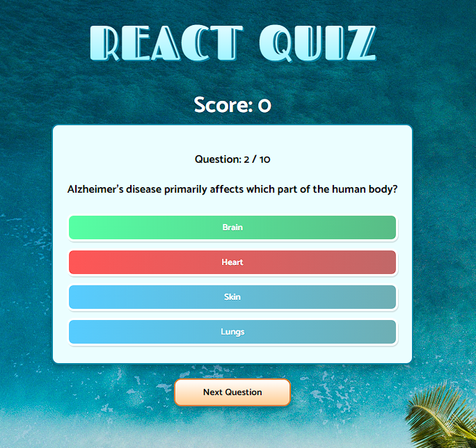GitHub - mayuces/react-quiz: react quiz app