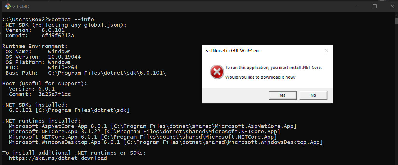Can't open GUI app on win10 · Issue #84 · Auburn/FastNoiseLite · GitHub
