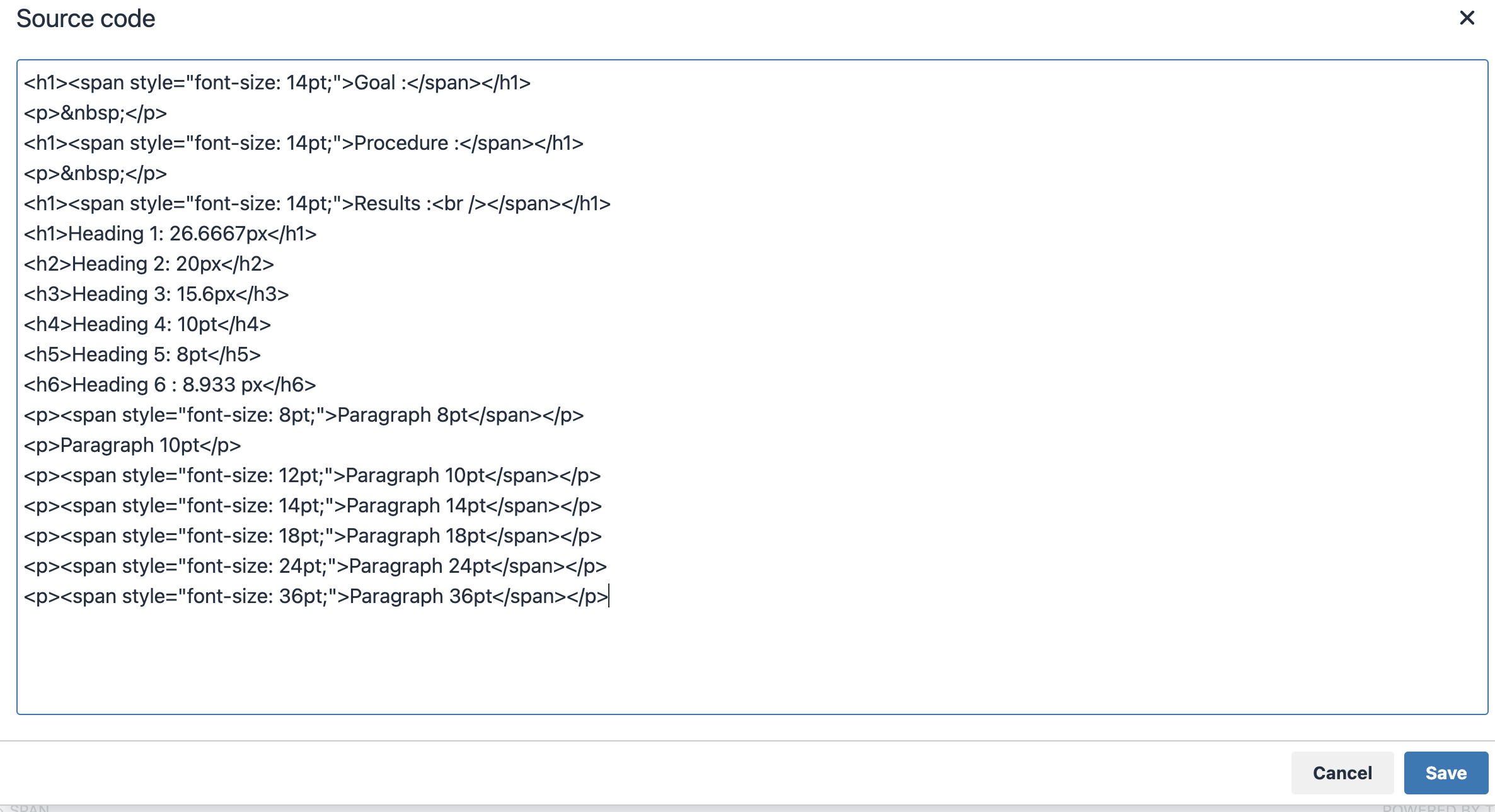 Non Rounded Font Size Values For Heading 1 And Heading 3 And Usage Of Px Not Pt In · Issue 3395