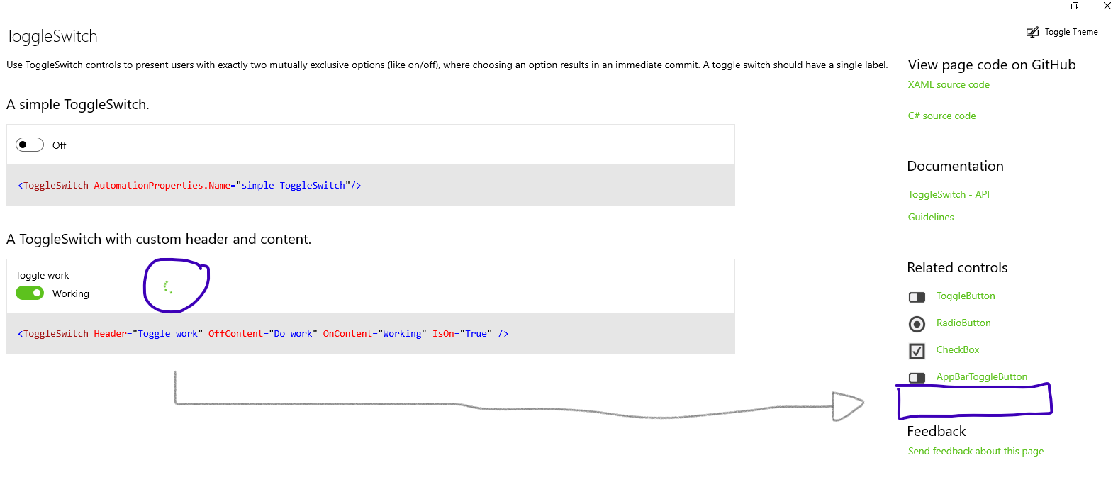 Suggestion Show Interaction Possibilities Between Controls · Issue 618 · Microsoftwinui 6619