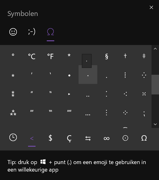 Add interpunct in key list for Keaboard Manager · Issue #11191 ...