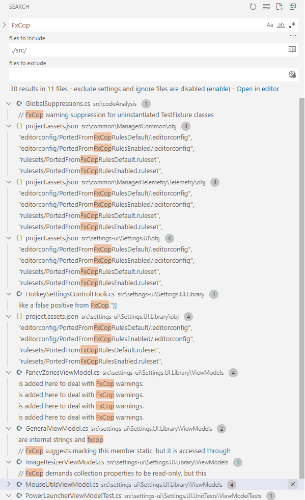 Migrate Fxcop To Net Analyzers · Issue 8375 · Microsoftpowertoys · Github