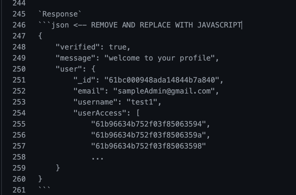 Fix JSON formatting to not show red errors · Issue #5 · Black-Axe ...