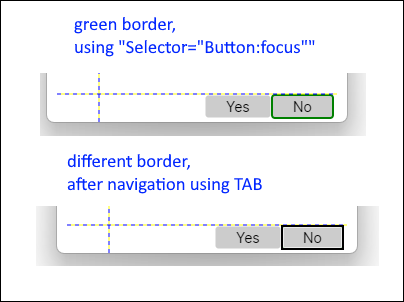 Question about focus highlighting and FocusAdorner · AvaloniaUI ...