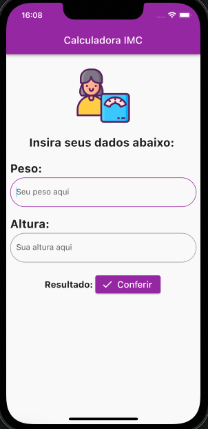 GitHub - Grazinascito/calculadoraIMC-flutter: projeto para calcular o IMC utilizando flutter 🧵