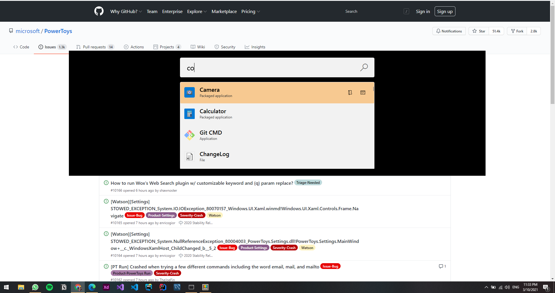 PowerToys bug · Issue #10171 · microsoft/PowerToys · GitHub