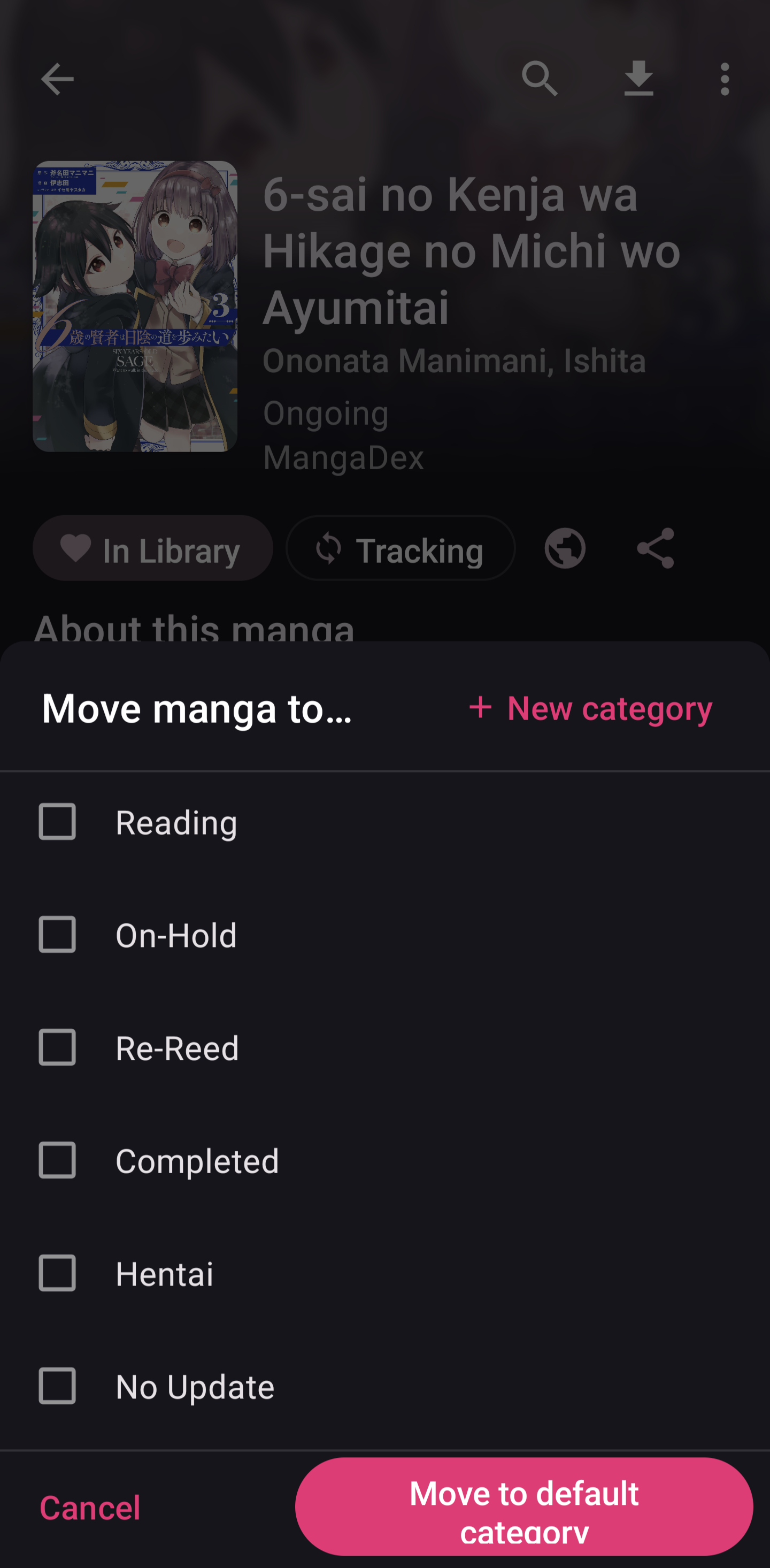 Moving/add manga category text cut off · Issue #1484 · Jays2Kings/tachiyomiJ2K · GitHub