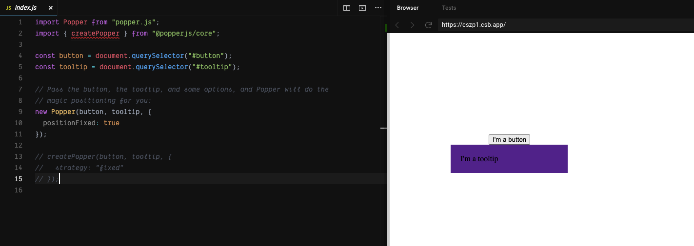 strategy: fixed is broken if its parent has will-change · Issue #1035 · floating-ui/floating-ui ...