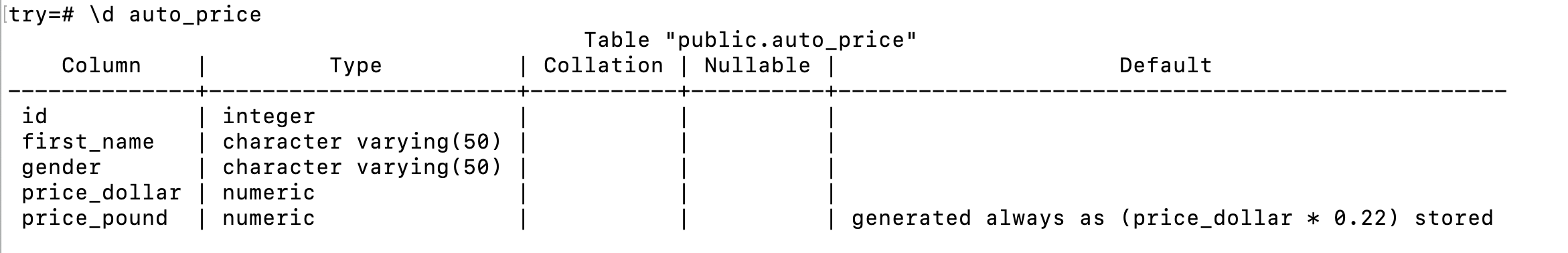 Auto Generated columns are not getting migrated on MYSQL · Issue #1502 · darold/ora2pg · GitHub