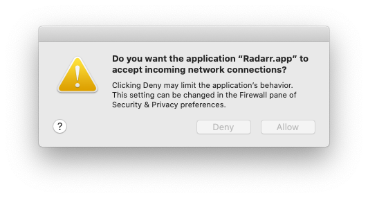 Codesign main and update executable for macOS · Issue #4535 · Radarr ...