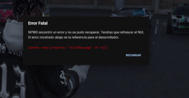 [MATCH] Bug: It doesn't happen to everyone just some · Issue #918 · project-error/npwd · GitHub