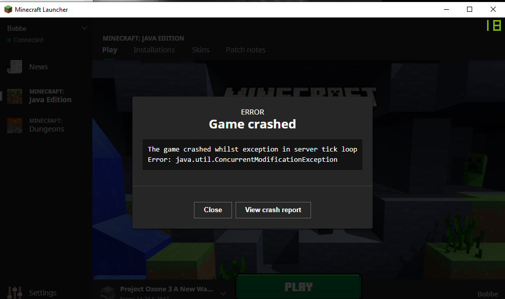 Server crashed and can't start server · Issue #1199 · Cazadorsniper/PO3 ...