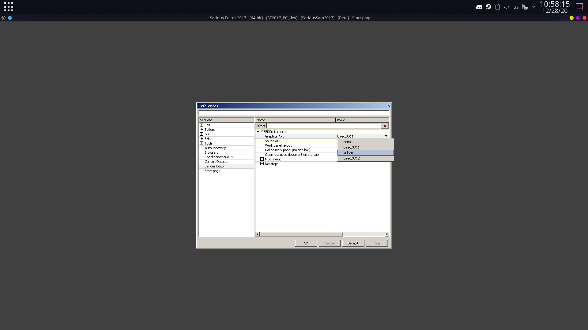 Serious Sam 2017 Editor (564380) · Issue #4496 · ValveSoftware/Proton ...