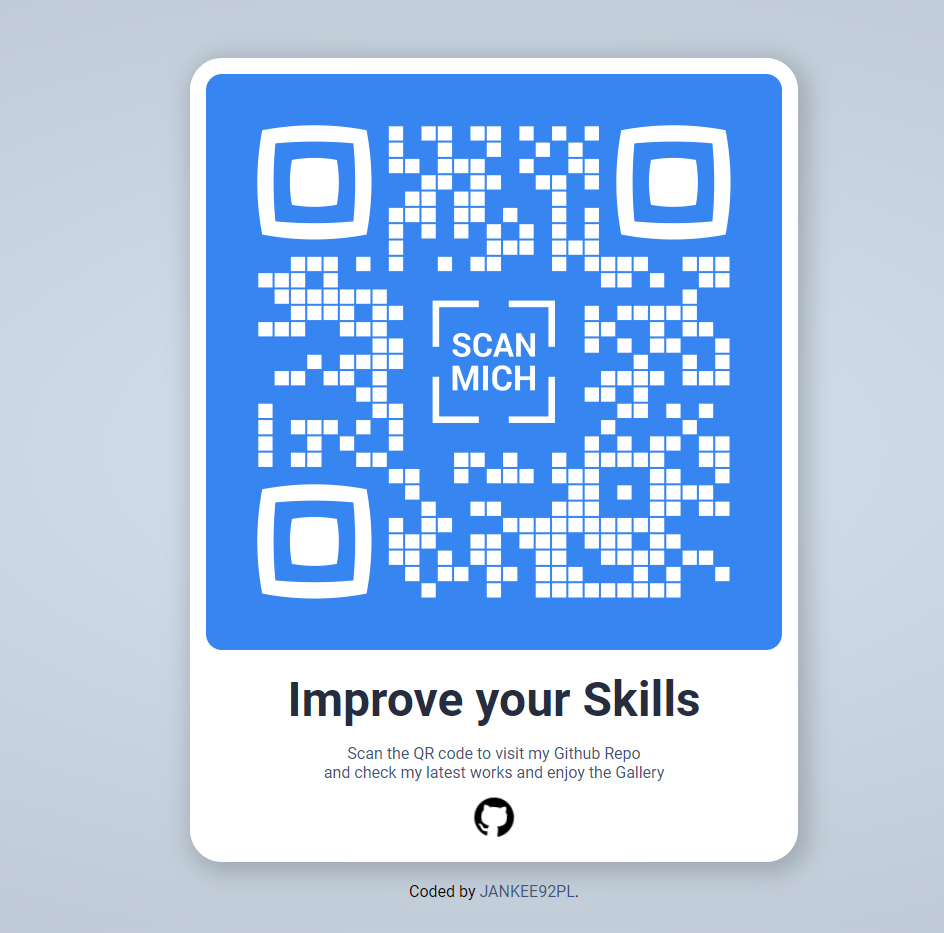 GitHub - JANKEE92PL/QR-Code-Component-Hub: Frontend Component for displaying QR Code in High ...