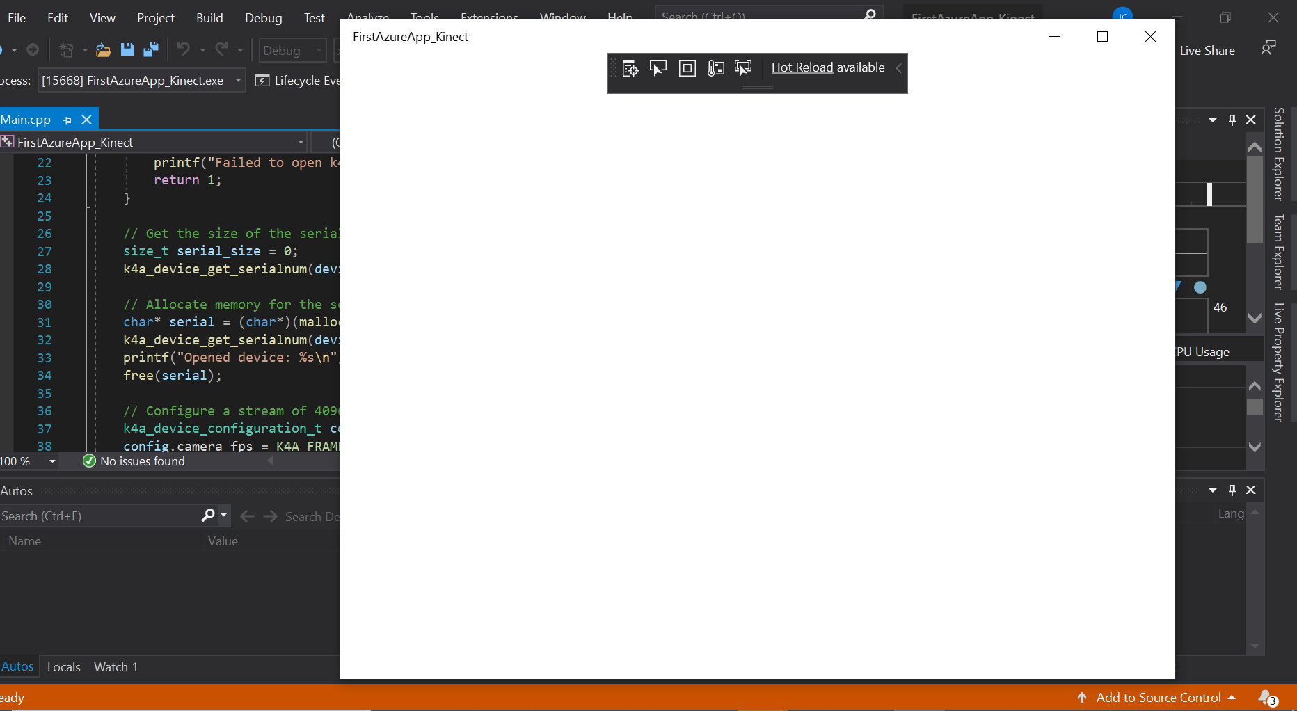 Sucessful Application Built Failed To Start Camera · Issue 1236