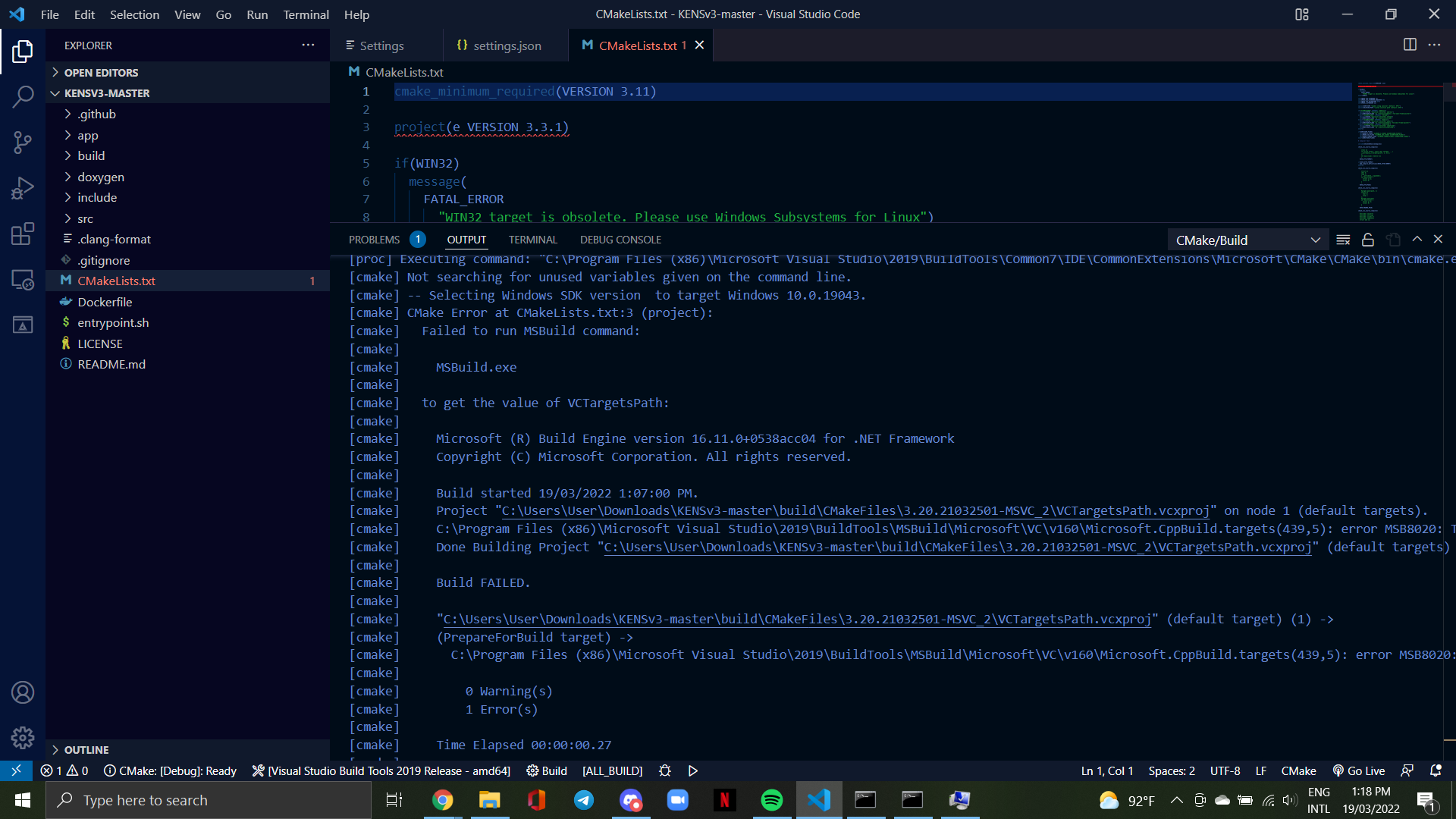 CMake Project Configuration for Visual Studio Code · ANLAB-KAIST KENSv3 · Discussion #30 · GitHub