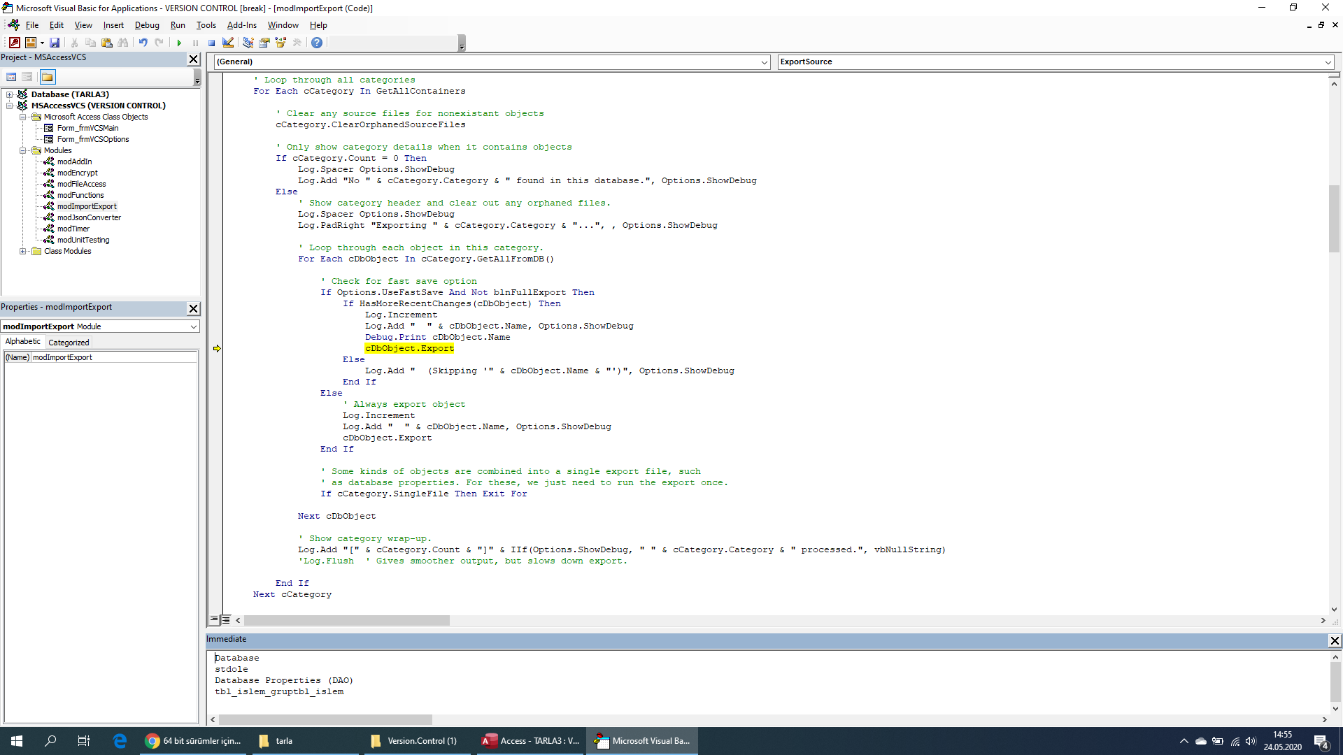 Run Time Error 3032 · Issue #29 · joyfullservice/msaccess-vcs-addin · GitHub