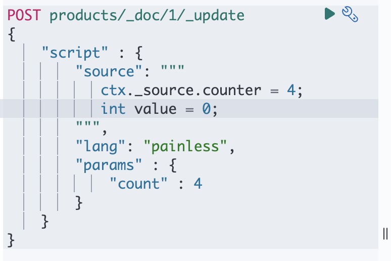 Add syntax highlighting and completion suggestions for Painless scripts. · Issue #34851 ...