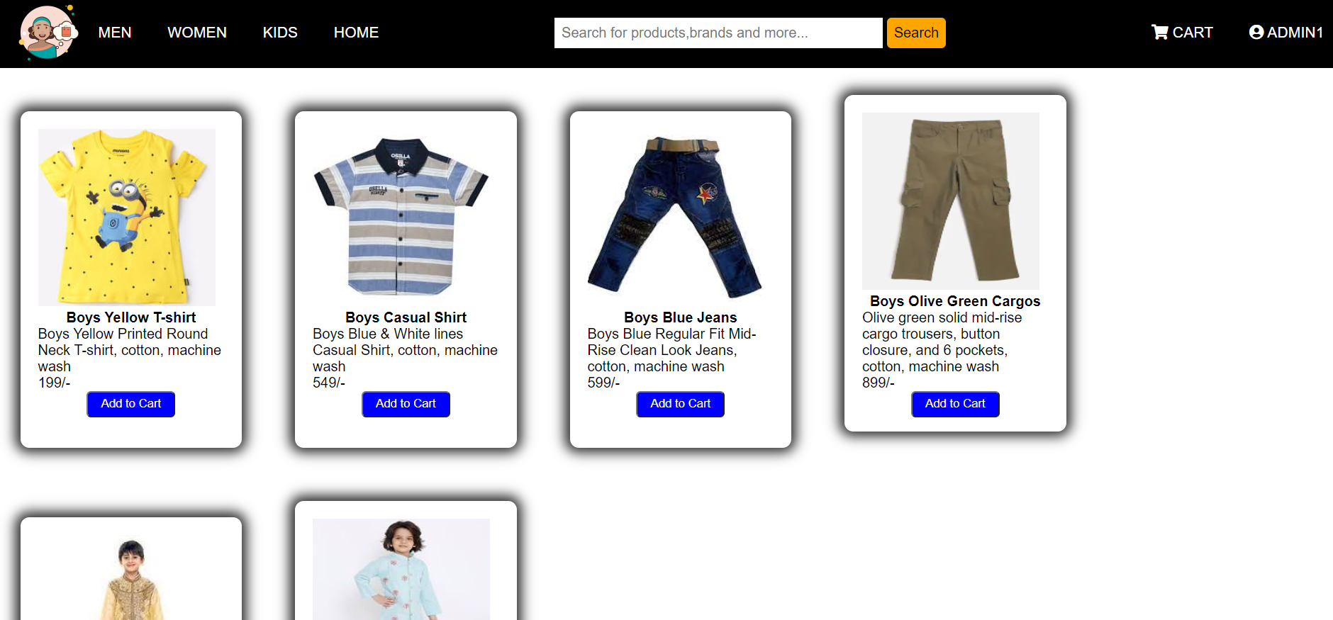 GitHub - pranith-rao/Fashion-Factory: A simple shopping website where the admin can perform CRUD ...