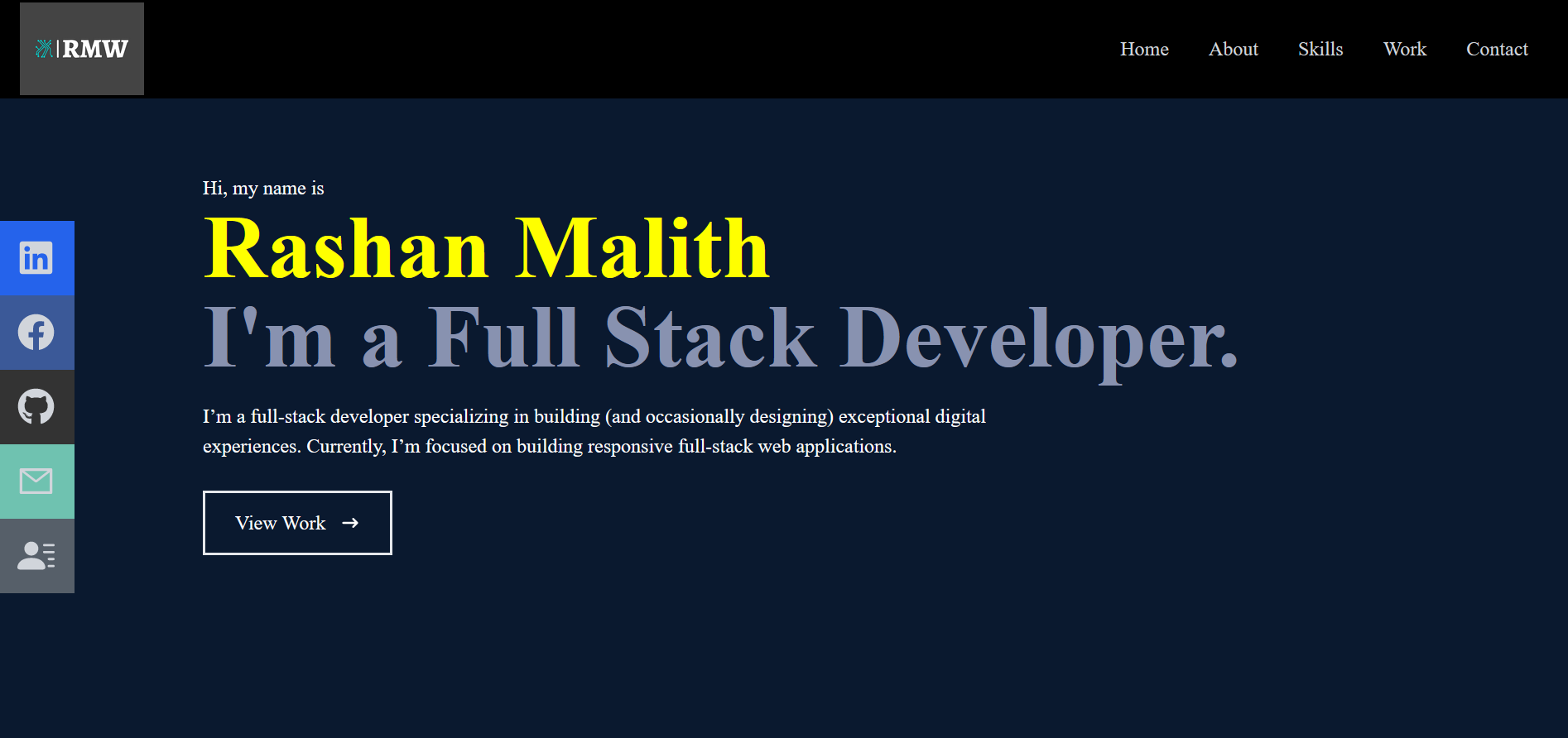 GitHub - RashanWeerasinghe/Portfolio