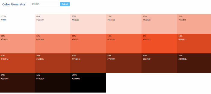 GitHub - keimindev/color-generator: React