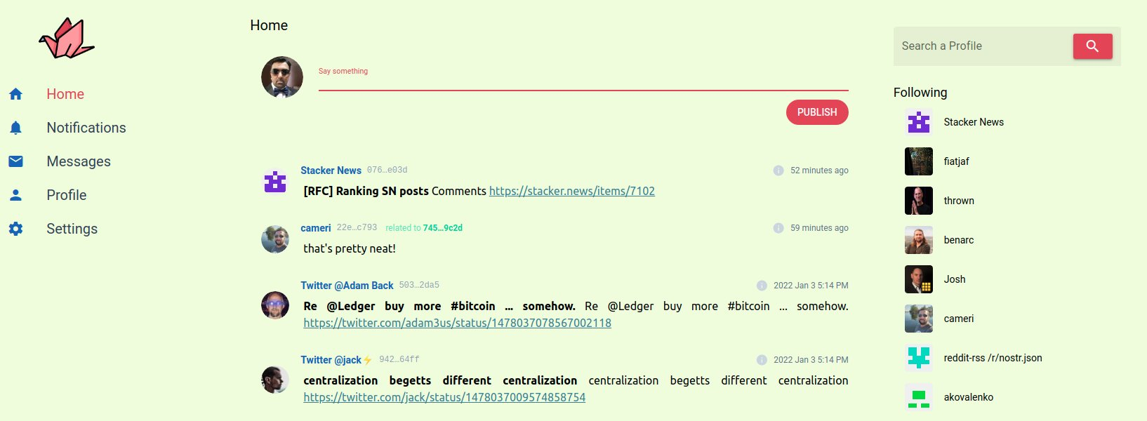 Platform idea: Nostr · Issue #655 · sockethub/sockethub · GitHub