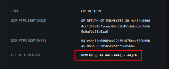 Do OP_RETURNs start with NOM? · Issue #4 · ursuscamp/nomen · GitHub