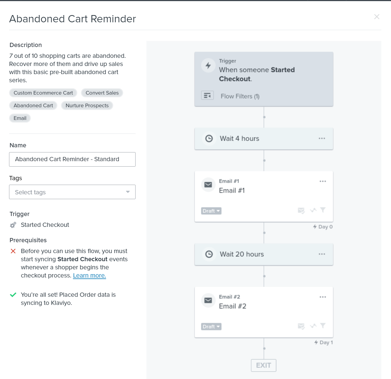 Perfect for recovering abandoned carts... · Issue #63 · FosterCommerce/klaviyoconnect · GitHub