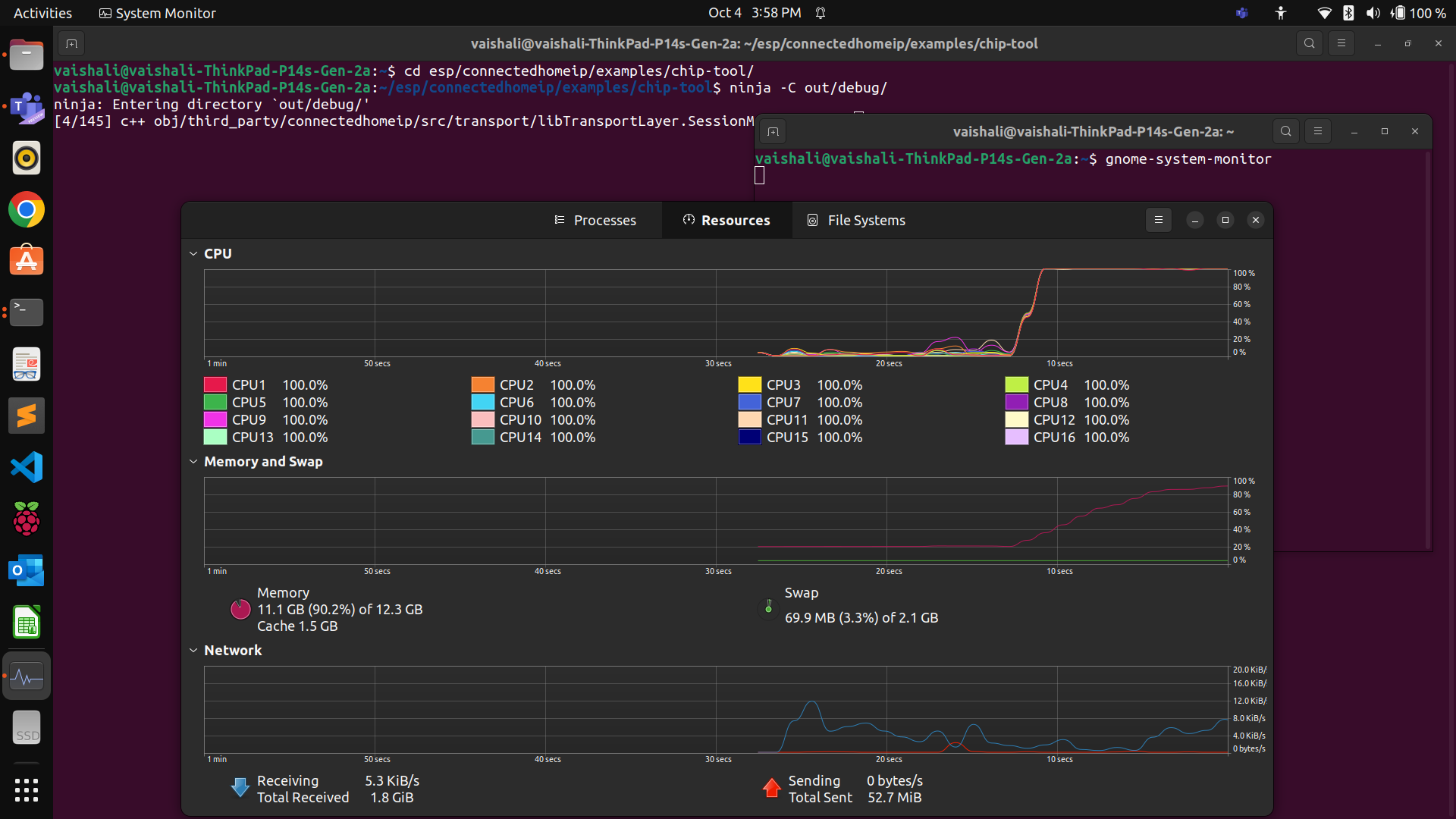 Very High Cpu And Memory Utilization While Building The Chip Tool · Issue 29559 · Project Chip 