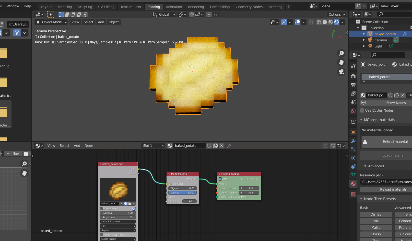 Low resolution texture image blur problem · Issue #545 · LuxCoreRender/LuxCore · GitHub