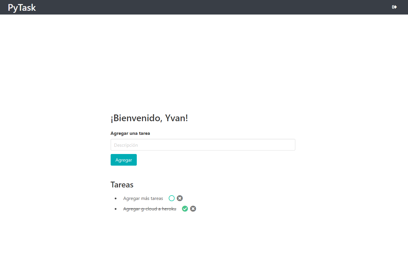 Github Yvanvrelapytask App Básica De Registro De Tareas Hecho En Flask 
