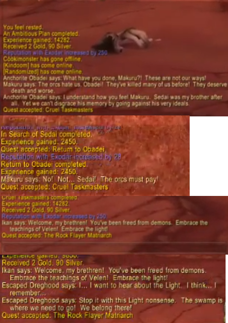 DB/Creature: Ikan & Makuru & Escaped Dreghood · Issue #24256 · TrinityCore/TrinityCore · GitHub