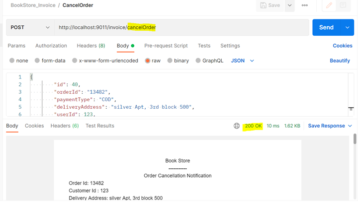 GitHub - SaranSara27/BookStore-InvoiceService