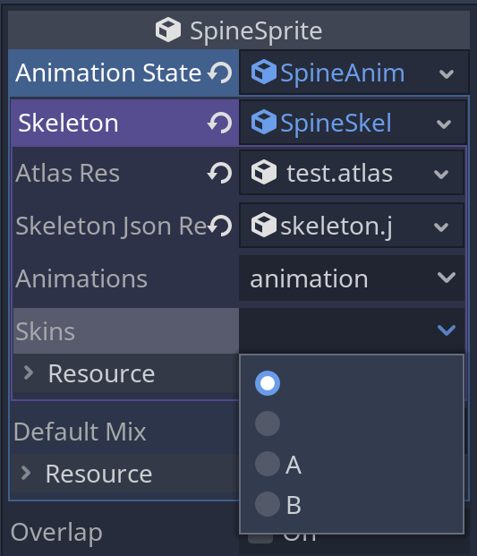 [godot] Skins not working on Godot Engine · Issue #1996 · EsotericSoftware/spine-runtimes · GitHub