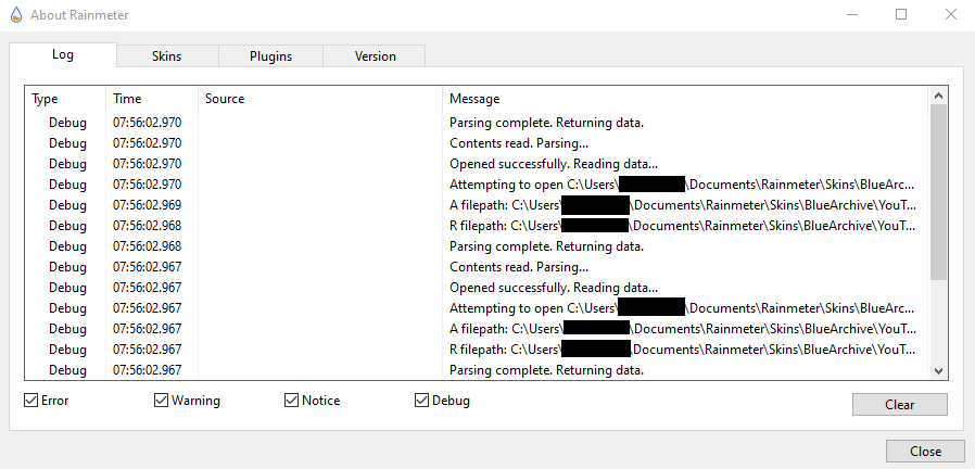 Color Setting/Edit Database not working · Issue #13 · Xenon257R/blue-archive-rainmeter · GitHub