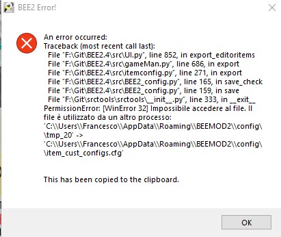 Exporting Palette Error · Issue #1310 · BEEmod/BEE2.4 · GitHub