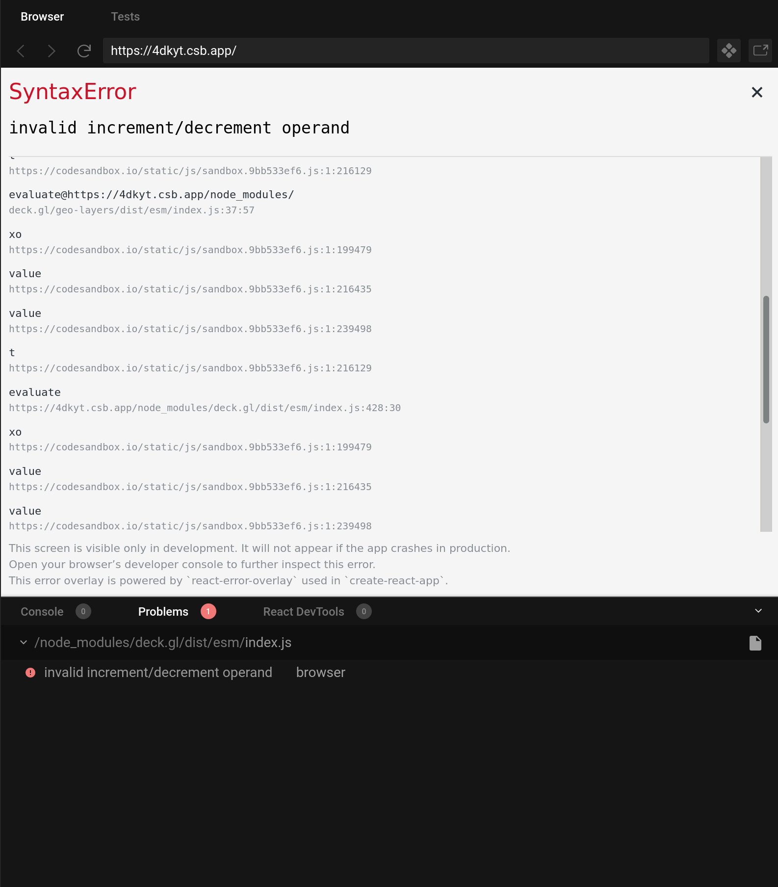 Demo from readme broken · Issue #419 · uber/nebula.gl · GitHub